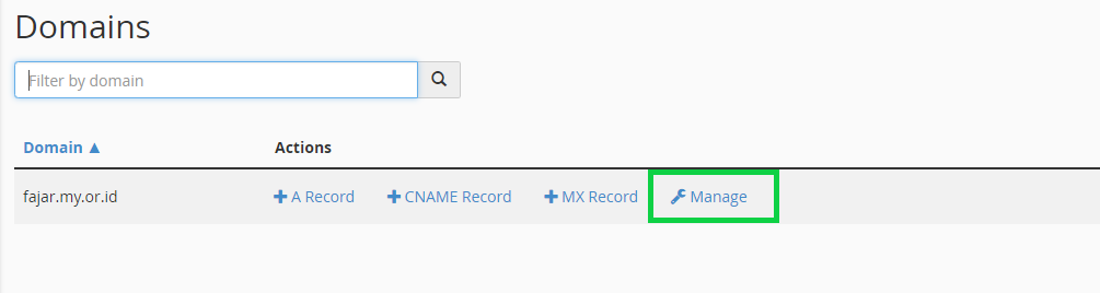 Cara Menambah dan Mengedit DNS Record Melalui cPanel - Knowledgebase - Rumah Hosting